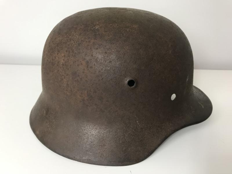 Chase Militaria | WW2 GERMAN M40 SEMI RELIC HELMET