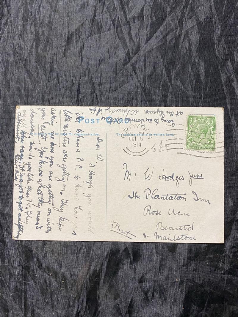 Chase Militaria | THREE CHEERS FOR THE RED, WHITE AND BLUE POSTCARD