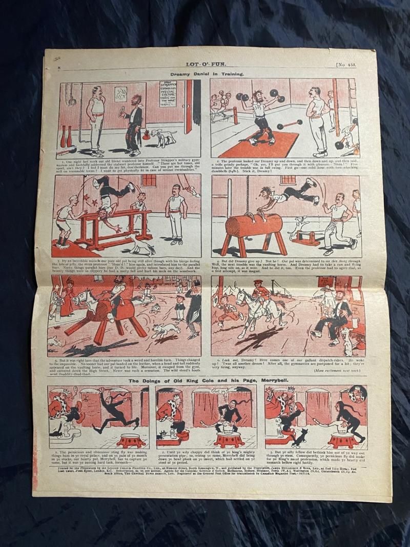 Chase Militaria | WW1 1914 DATED LOT-O-FUN COMIC