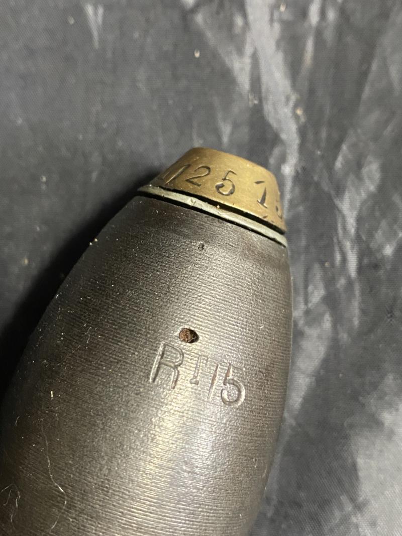 Chase Militaria | WW1 37MM POM POM SHELL (INERT)