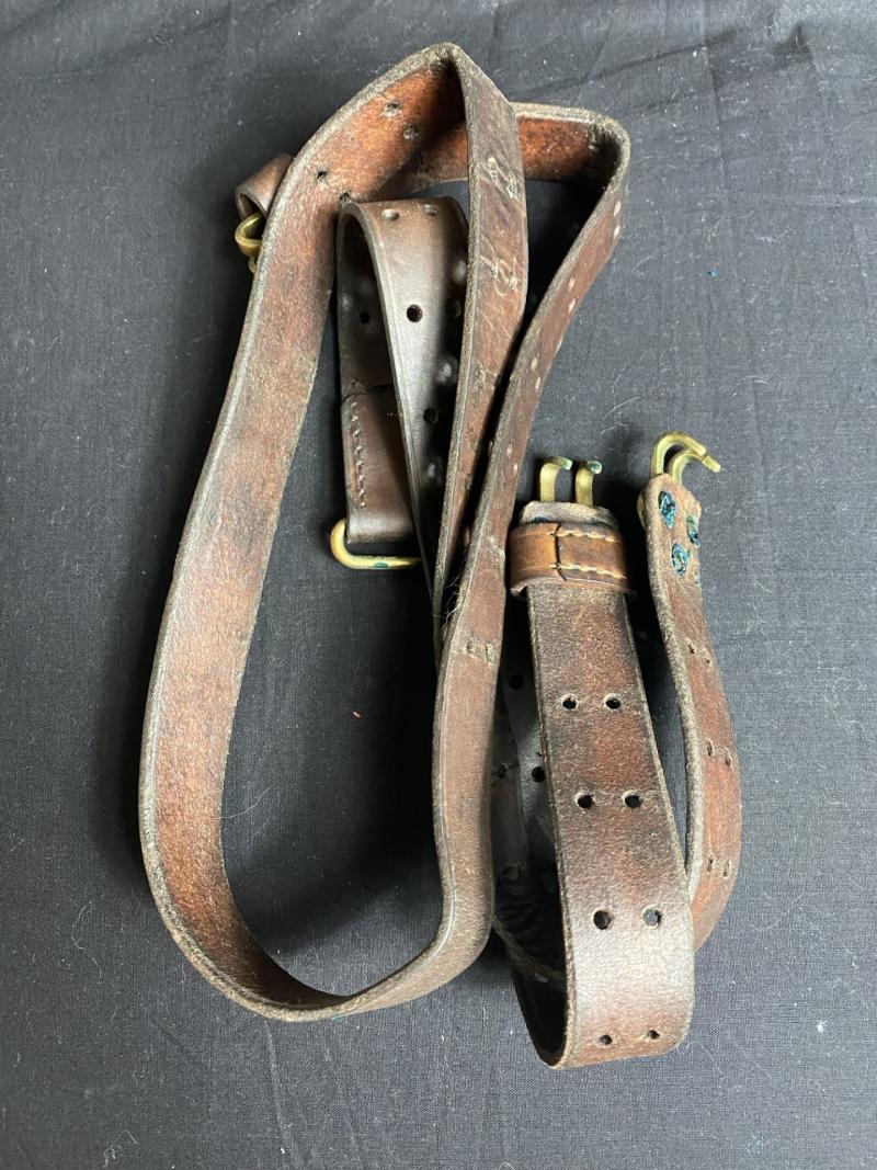 Chase Militaria | WW2 U.S. BAR 1918 LEATHER SLING