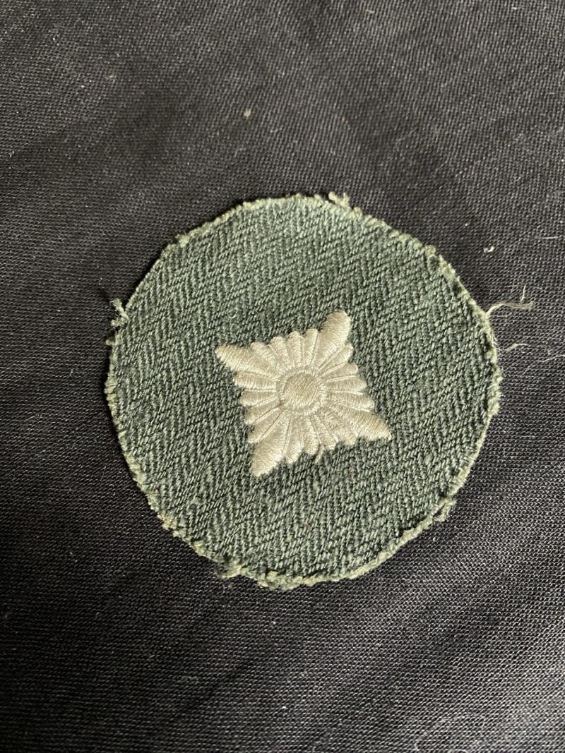 Chase Militaria | WW2 GERMAN WEHRMACHT OBERSCHUTZ RANK INSIGNIA