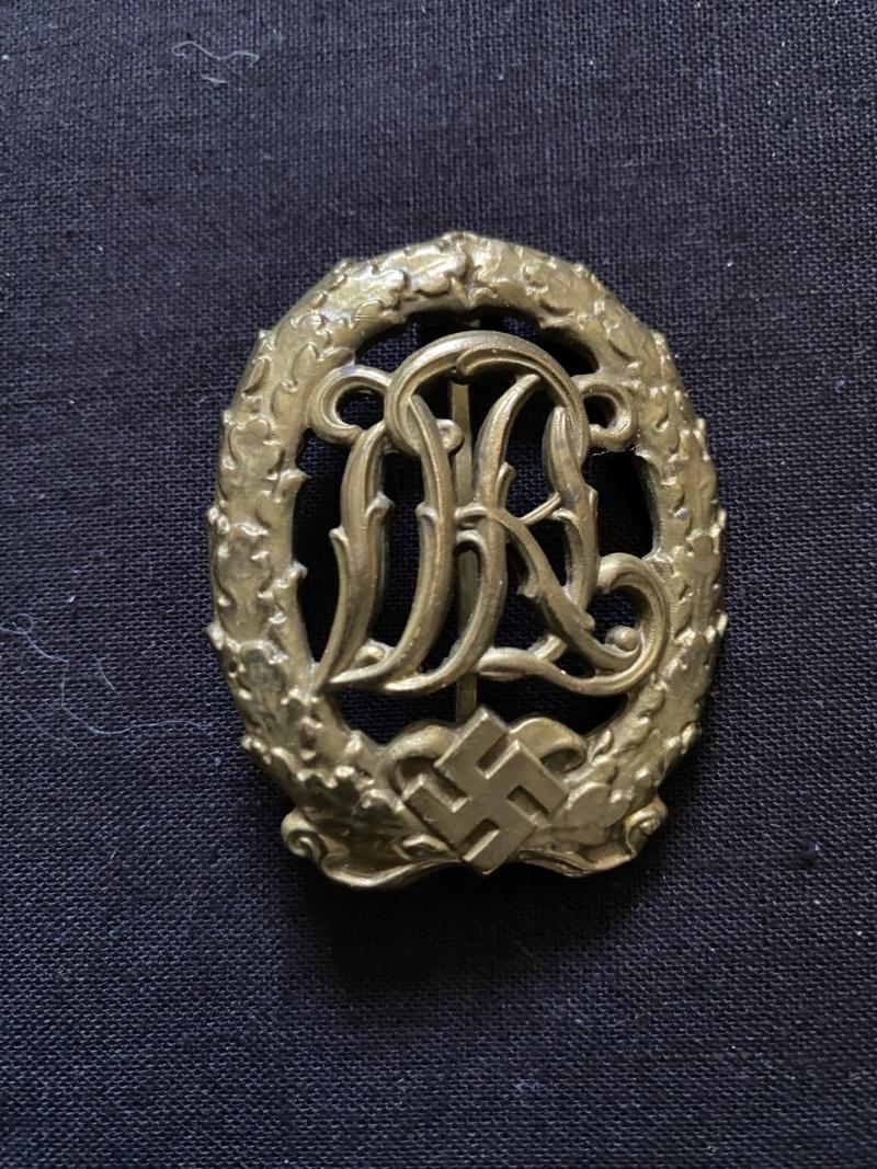 Chase Militaria | WW2 GERMAN DRL SPORTS BADGE