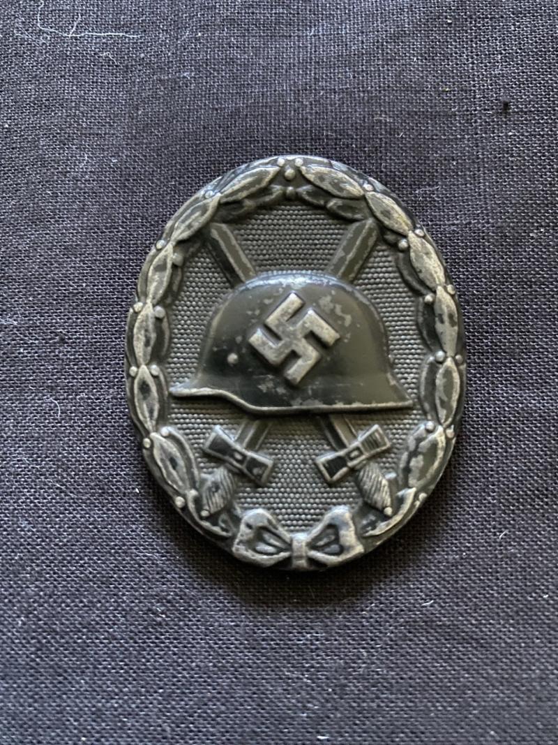 Chase Militaria | WW2 GERMAN WOUND BADGE IN BLACK