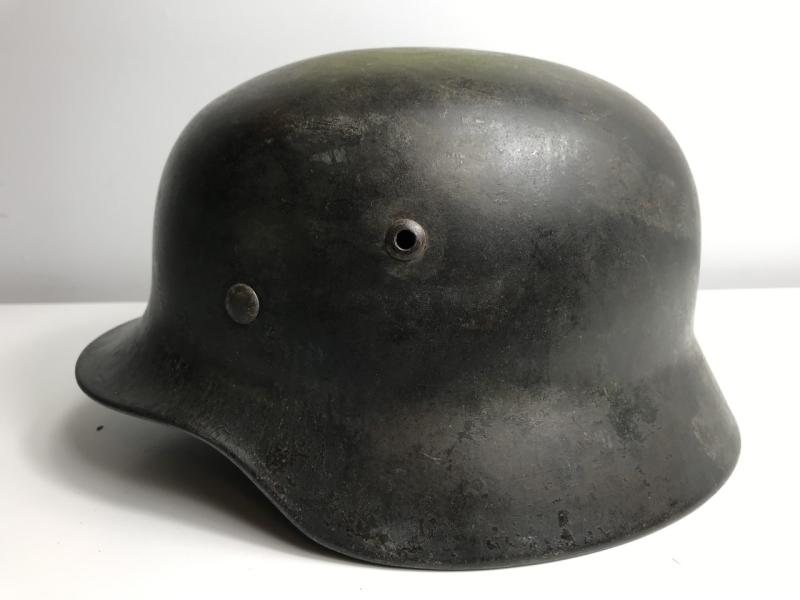 Chase Militaria | WW2 GERMAN LUFTWAFFE M35 Q66 HELMET (NAMED)