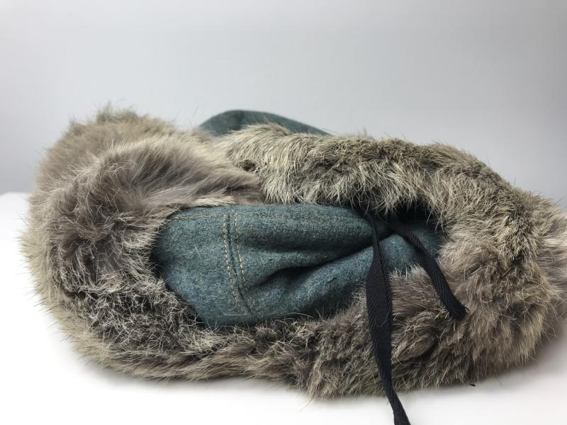 Chase Militaria | WW2 GERMAN POLICE WINTER FUR CAP (RBNr)
