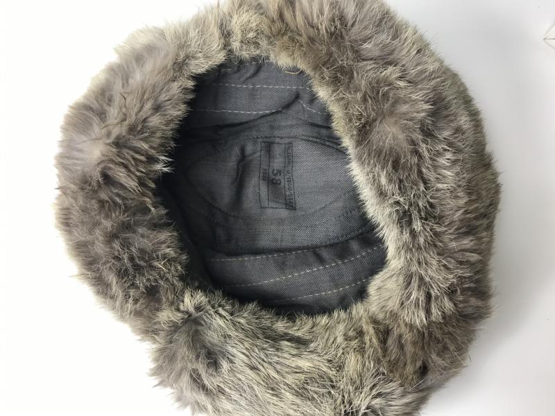 Chase Militaria | WW2 GERMAN POLICE WINTER FUR CAP (RBNr)