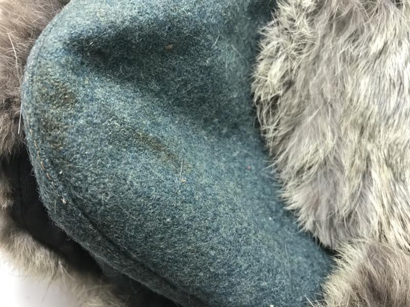 Chase Militaria | WW2 GERMAN POLICE WINTER FUR CAP (RBNr)