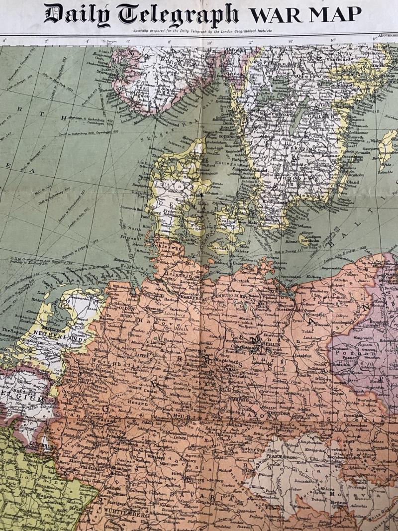 Chase Militaria | THE DAILY TELEGRAPH WAR MAP