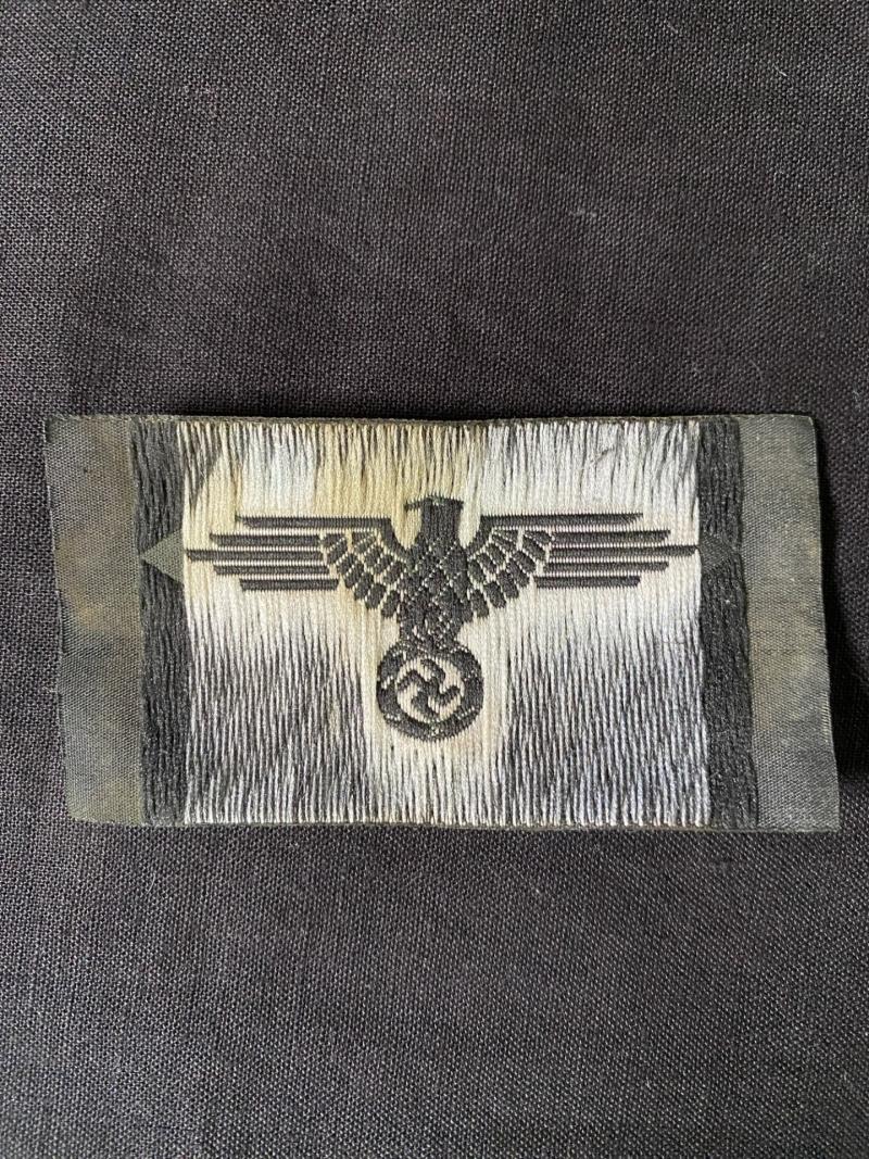 Chase Militaria | REPRODUCTION WW2 GERMAN SS CAP EAGLE PATCH