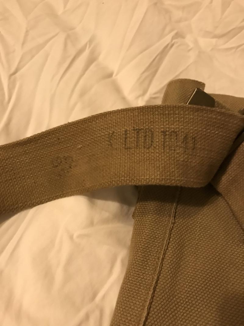 Chase Militaria | WW2 BRITISH 37 PATTERN SMALL PACK & L-STRAPS