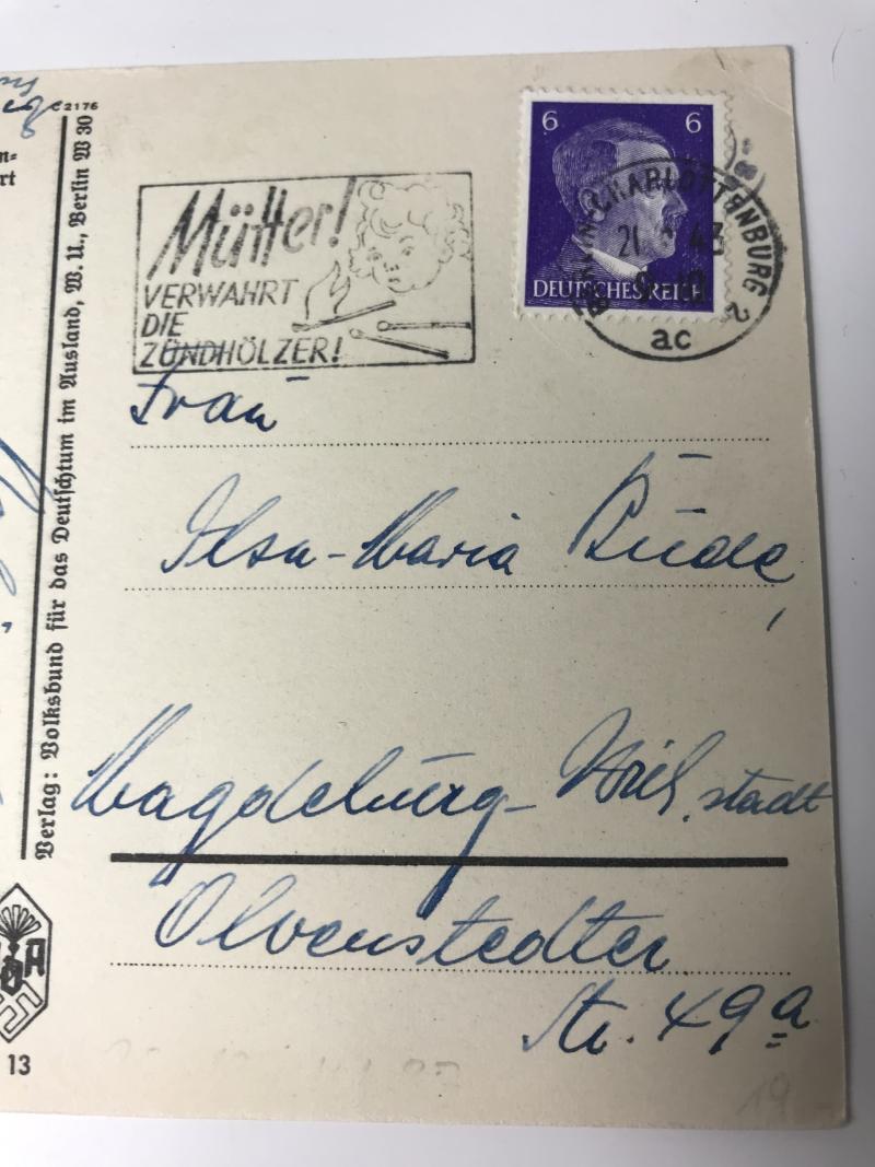 Chase Militaria | WW2 GERMAN POSTCARD OF LIEUTENANT SCHEPTE