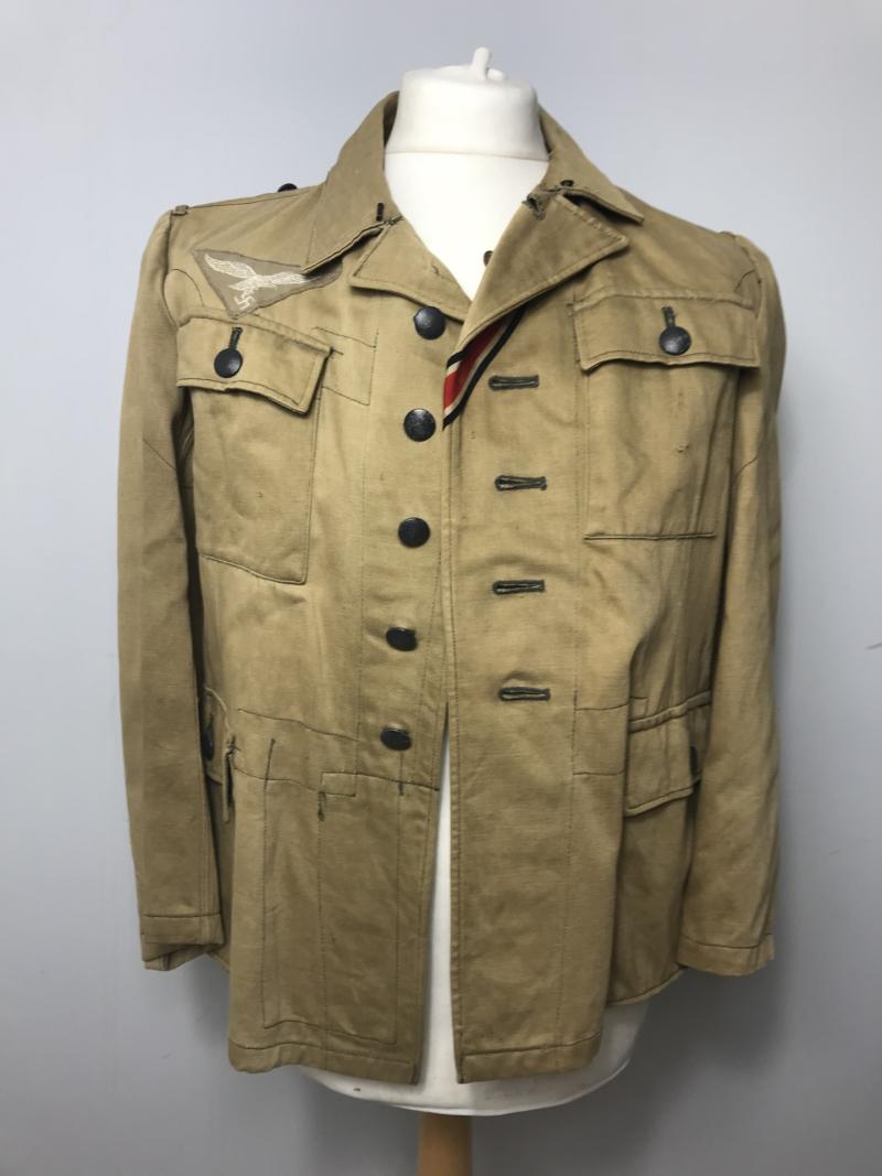 Chase Militaria | WW2 GERMAN LUFTWAFFE TROPICAL TUNIC
