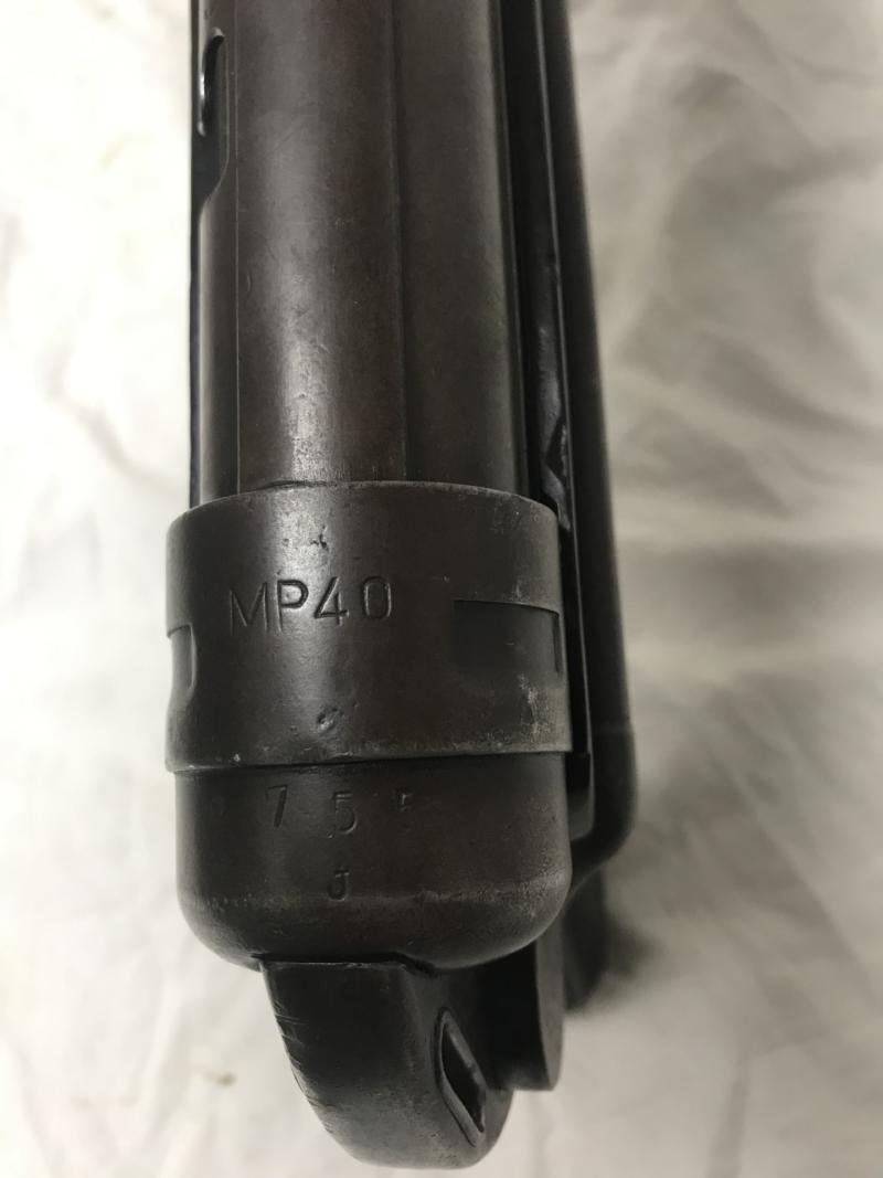 Chase Militaria | WW2 MP40 SUB-MACHINE GUN (PRE EU/UK DEACTIVATION)