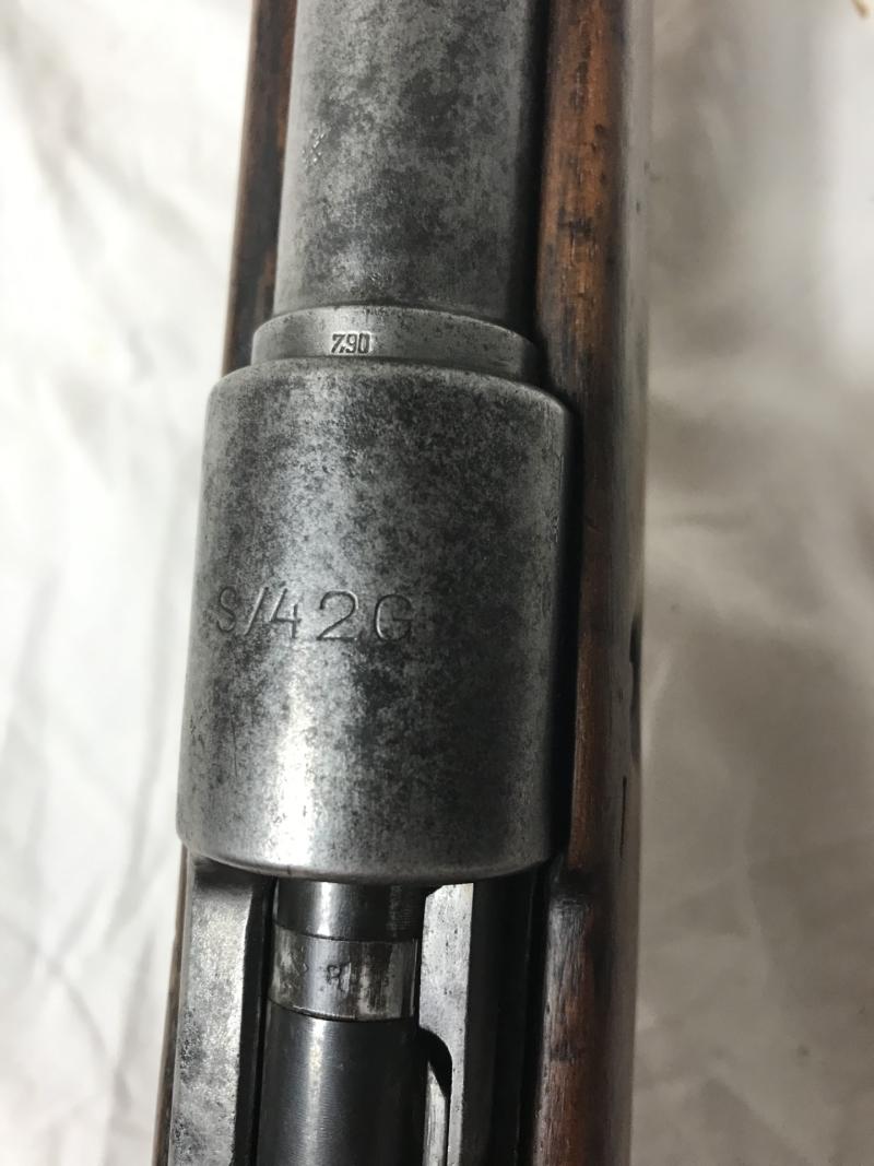 Chase Militaria WW2 S 42G CODE K98 RIFLE PRE EU DEACTIVATION Chase Militaria WW2 S 42G CODE K98 RIFLE PRE EU DEACTIVATION